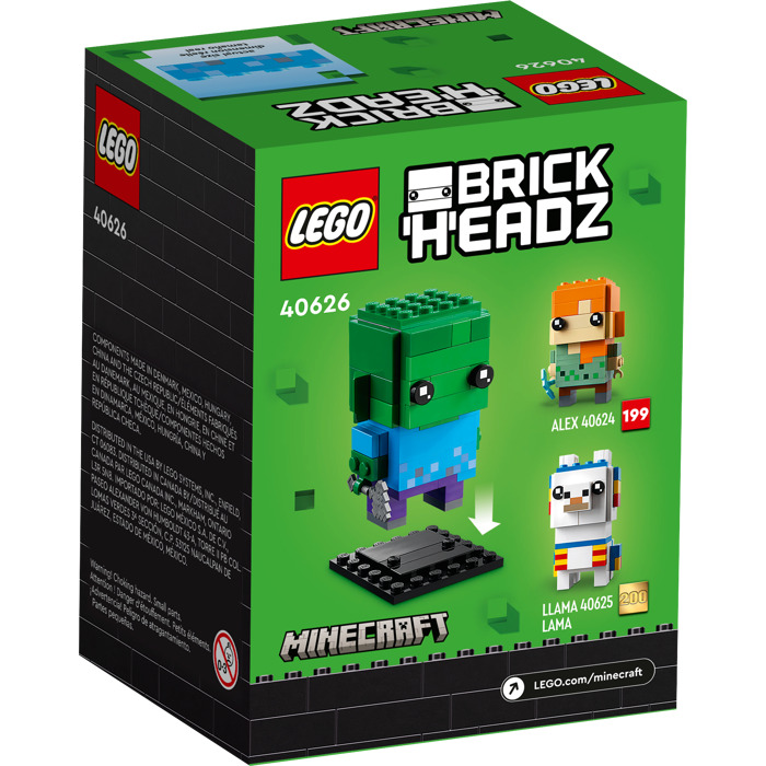 LEGO Minecraft Zombie Set 40626 | Brick Owl - LEGO Marketplace
