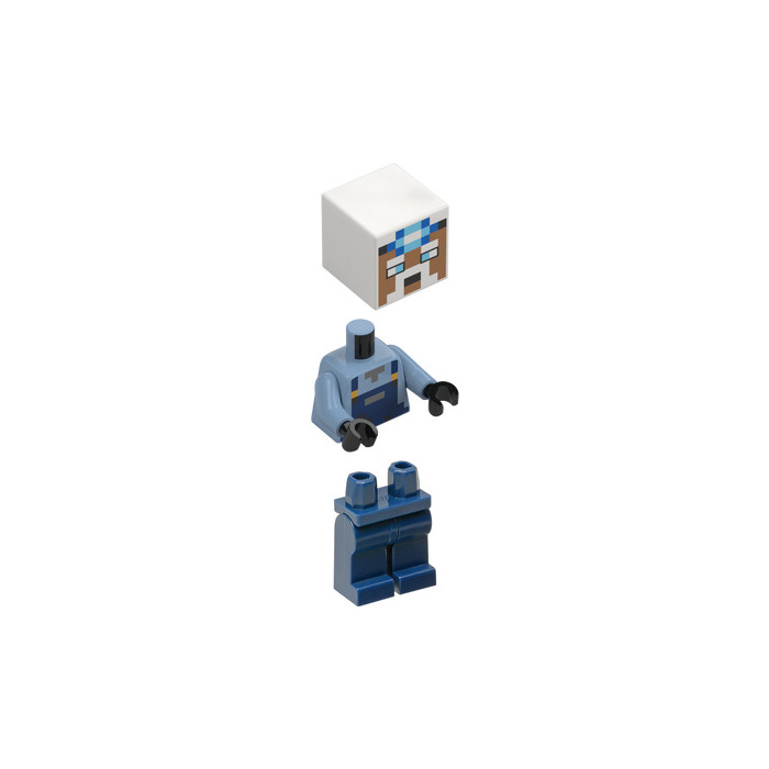 LEGO Miner with Dark Blue Overalls Minifigure | Brick Owl - LEGO ...