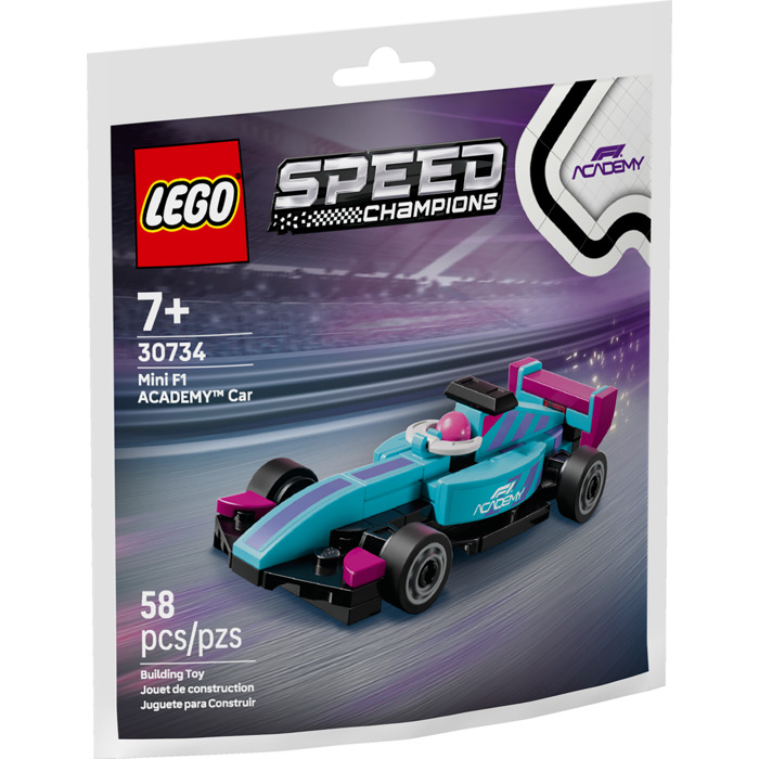 LEGO Mini F1 ACADEMY Car Set 30734 | Brick Owl