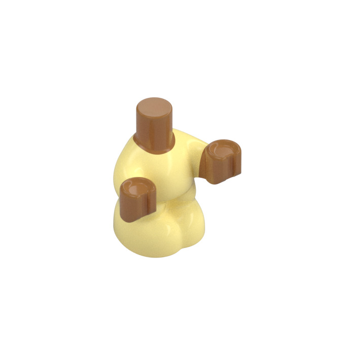 LEGO Minidoll Baby Body with Bright Light Yellow Outfit (111388 ...