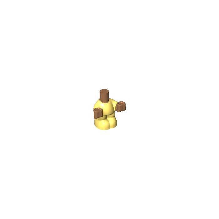 LEGO Minidoll Baby Body with Bright Light Yellow Outfit | Brick Owl ...