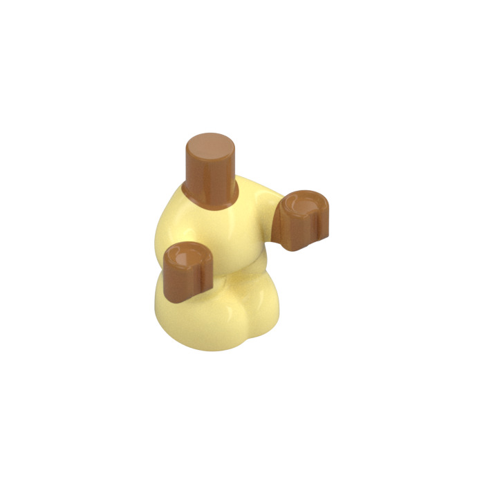 LEGO Minidoll Baby Body with Bright Light Yellow Outfit (111388 ...