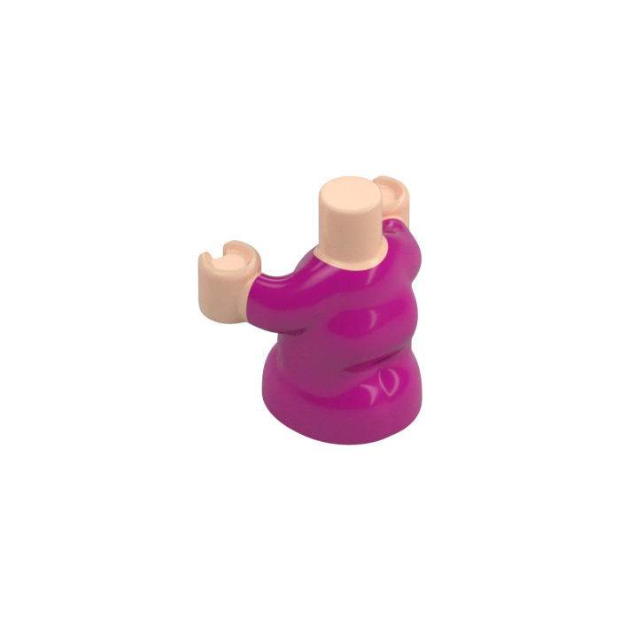 LEGO Minidoll Baby Body with Magenta Outfit (111388) | Brick Owl