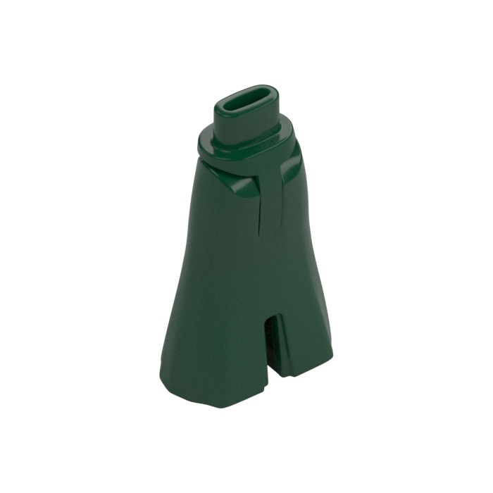 LEGO Minidoll Hip with Full Length Skirt with Gold Trim and Dark ...