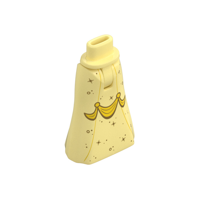 LEGO Minidoll Hip with Full Length Skirt (Thin Hinge) (36187) | Brick ...