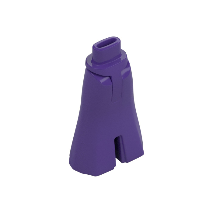 LEGO Minidoll Hip with Full Length Skirt with Red Drawstrings (Thin ...