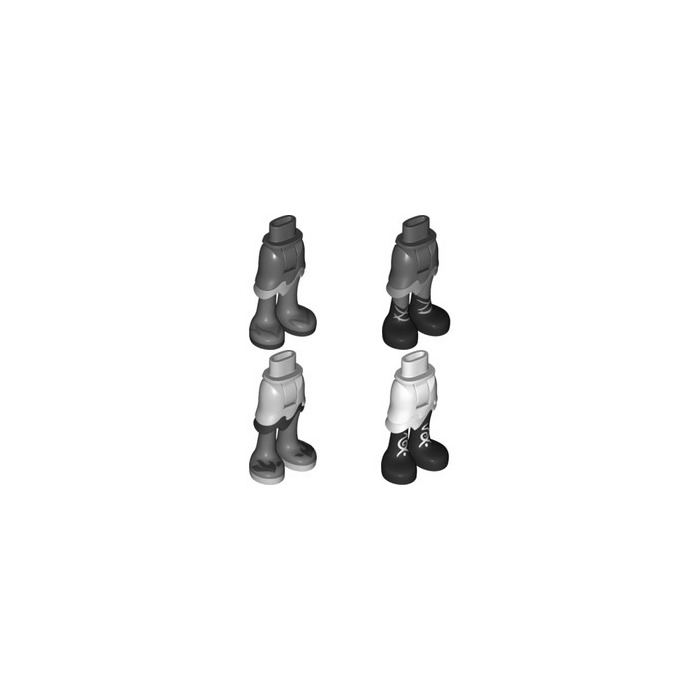 LEGO Minidoll Hip with Wavy Skirt | Brick Owl - LEGO Marketplace