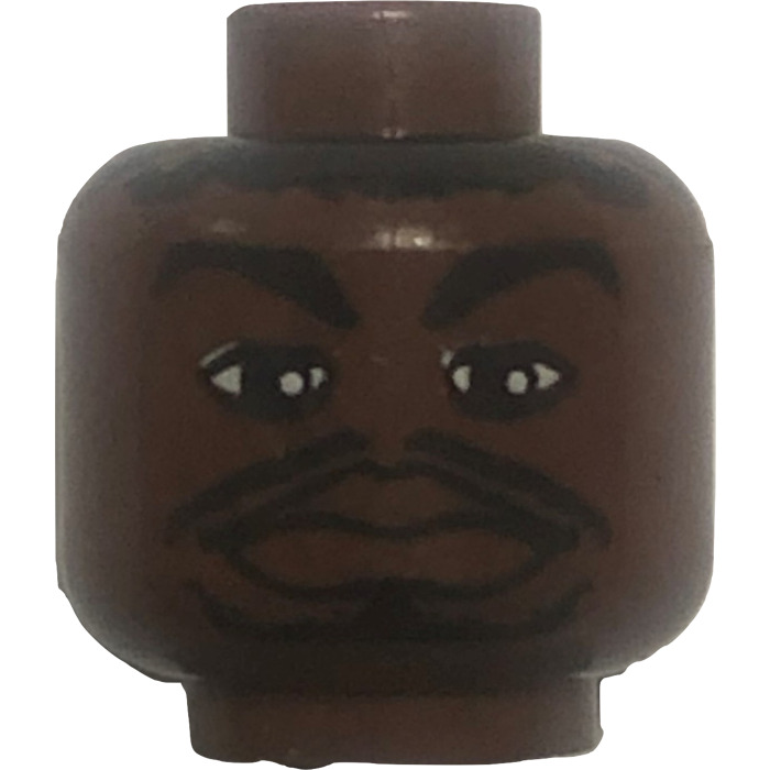 LEGO Minifig Head - NBA Allen Iverson (3626) | Brick Owl - LEGO Marketplace