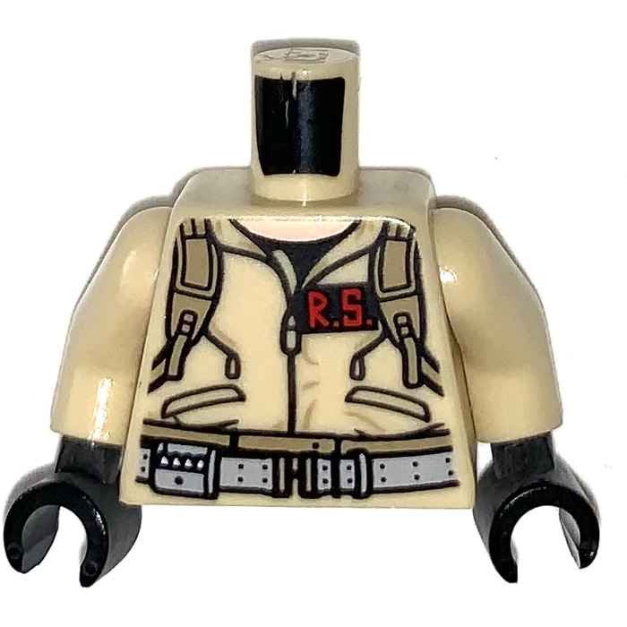 LEGO Minifig Torso Ghostbusters Dr. Raymond Stantz (973 / 76382 ...