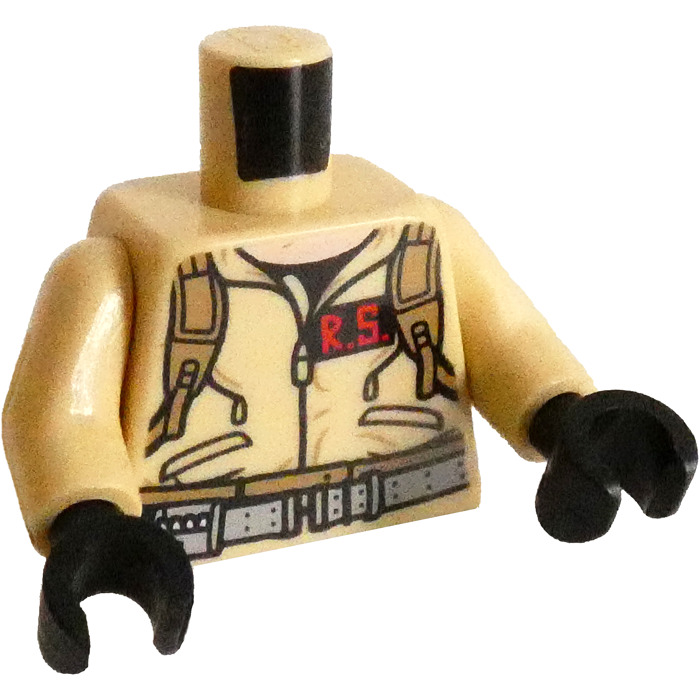 LEGO Minifig Torso Ghostbusters Dr. Raymond Stantz (973 / 76382 ...