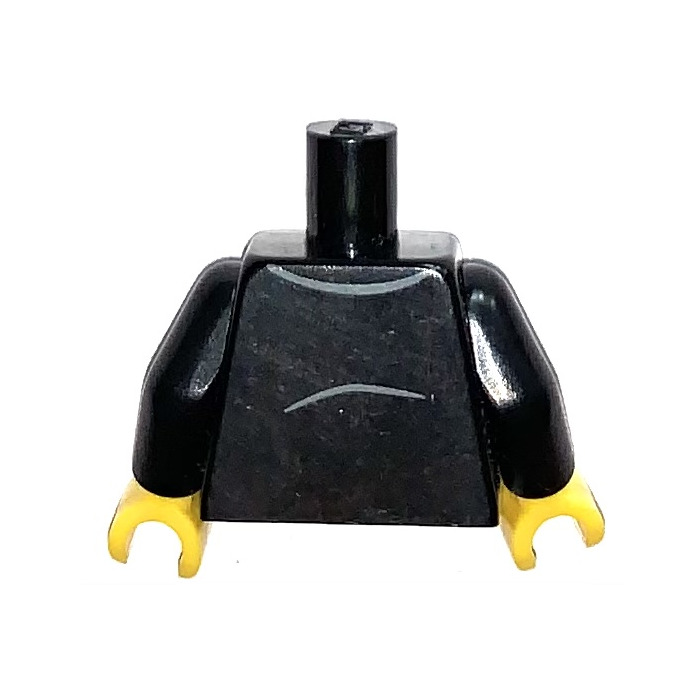 LEGO Minifig Torso with Black Vest, Red Flower and Black Bow Tie (973 ...