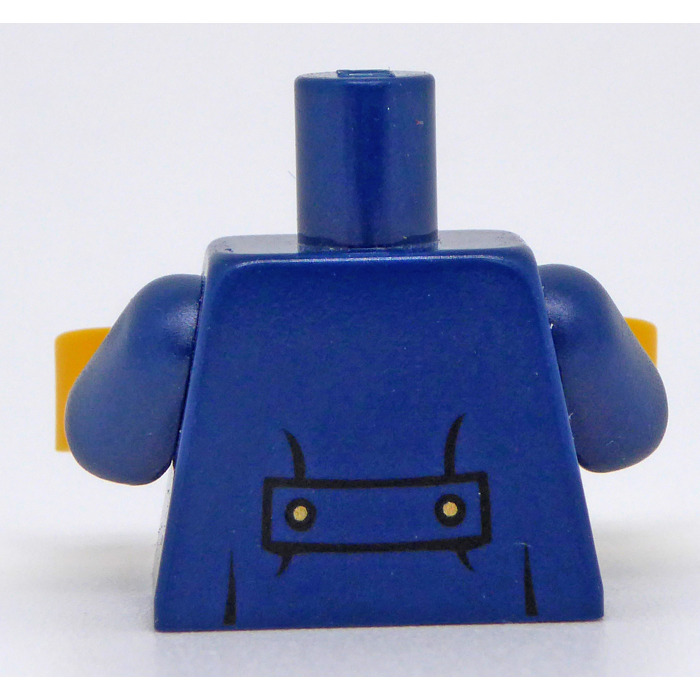 LEGO Minifig Torso with Jacket, Vest with UK Flag and Tie (973 / 76382 ...