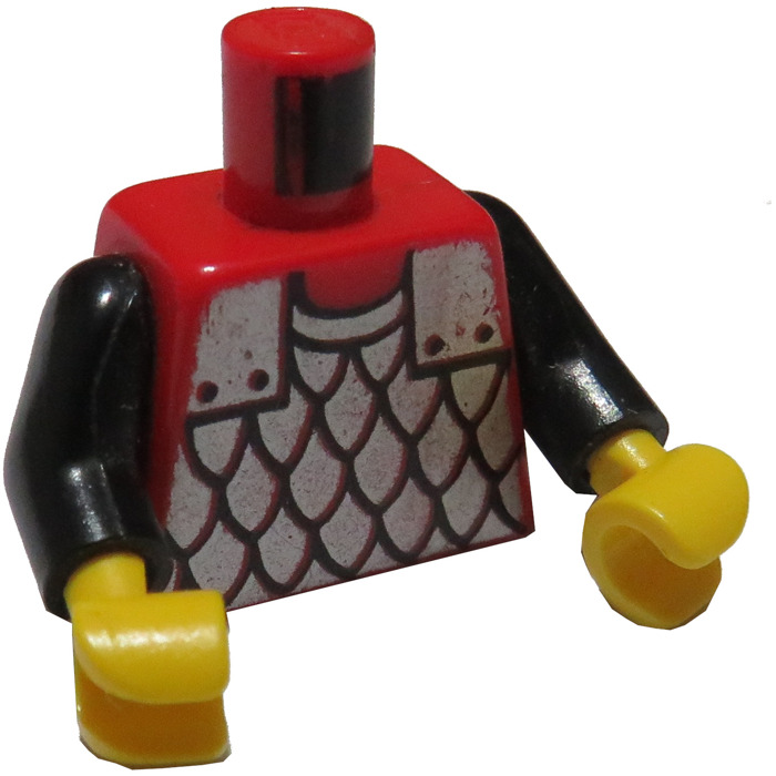 LEGO Minifig Torso with Knight Chain Mail (3814 / 73403) | Brick Owl