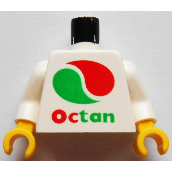 LEGO Minifig Torso with Large Octan Logo (73403 / 88585) | Brick Owl ...
