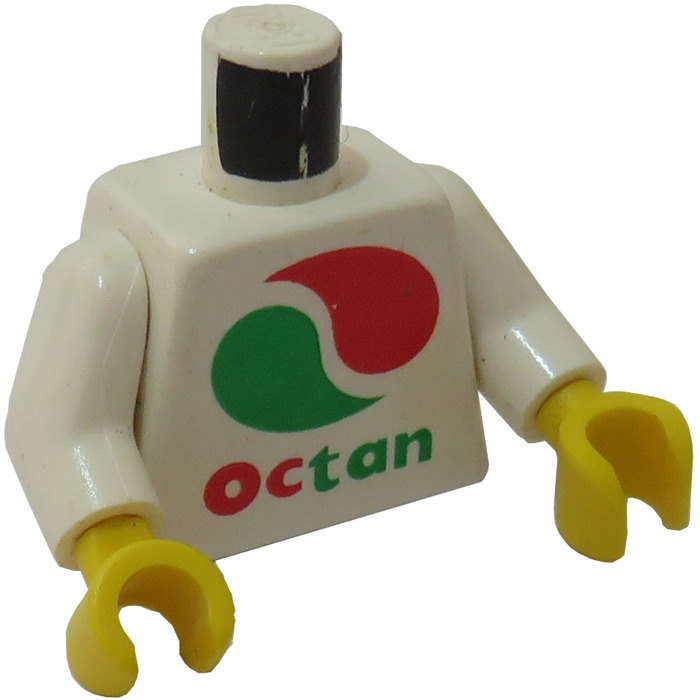 LEGO Minifig Torso with Large Octan Logo (73403 / 88585) | Brick Owl ...