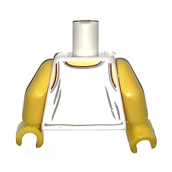 LEGO Minifig Torso with Muffin Decoration (973) | Brick Owl - LEGO ...