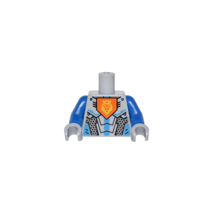 LEGO Minifig Torso with Nexo Knights Royal Soldier Pattern with Crown ...
