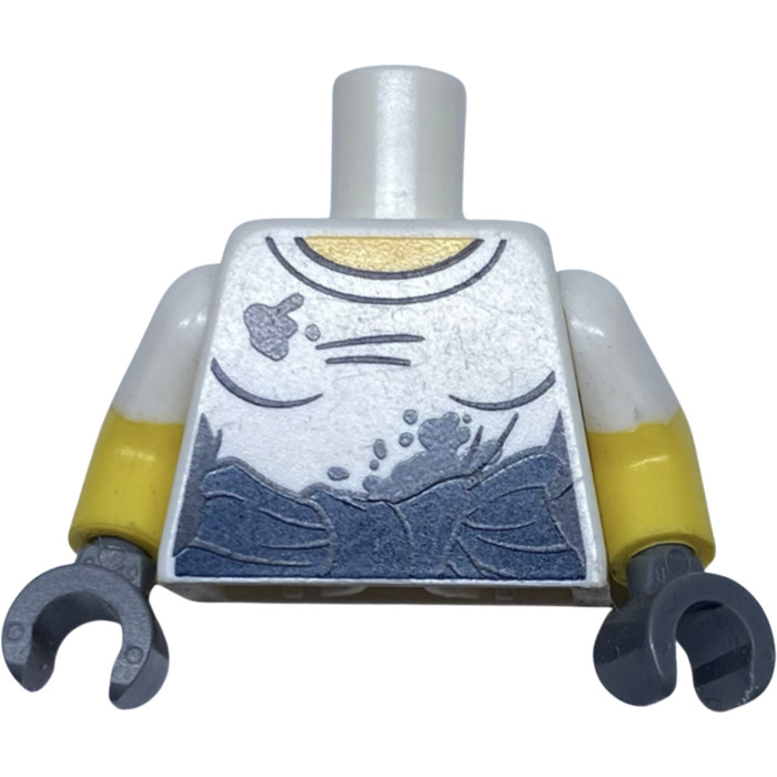 LEGO Minifig Torso with Oil Stains (973) | Brick Owl - LEGO Marketplace