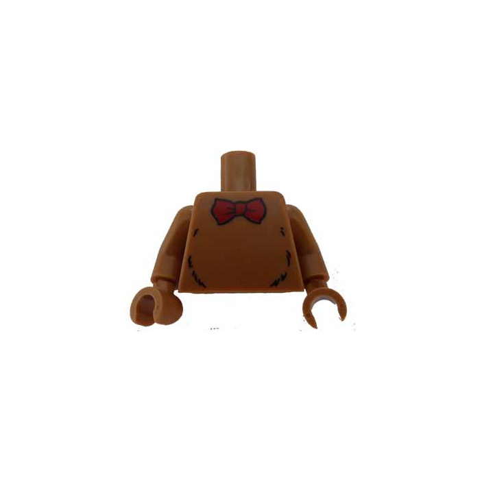 LEGO Minifig Torso with Red Bow Tie (973) | Brick Owl - LEGO Marketplace