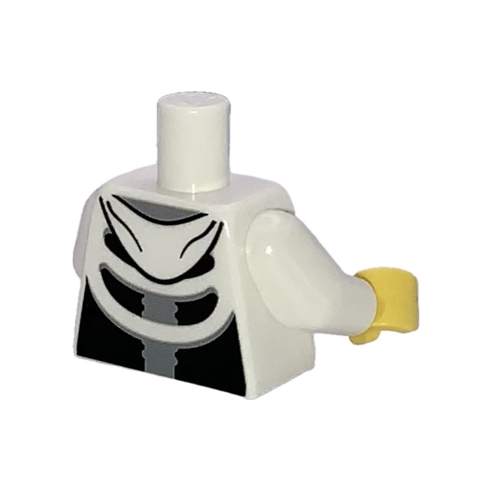 LEGO Minifigur Torso with X-Ray Hoodie and Dark Pink Collar (973 ...