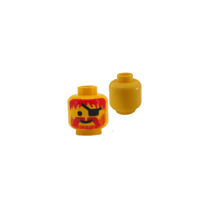 LEGO Minifigure Captain Redbeard Head (3626) | Brick Owl