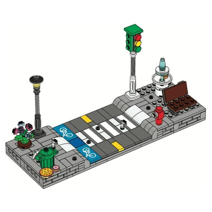 LEGO Minifigure Crossing Stand Set EG00120 | Brick Owl - LEGO Marketplace