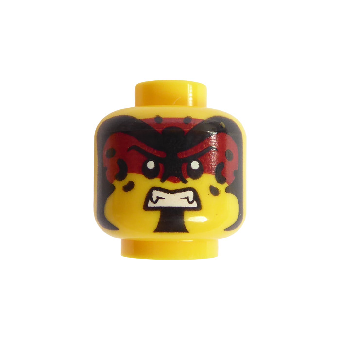 LEGO Minifigure Head of Ancient Warrior (3626) | Brick Owl - LEGO ...