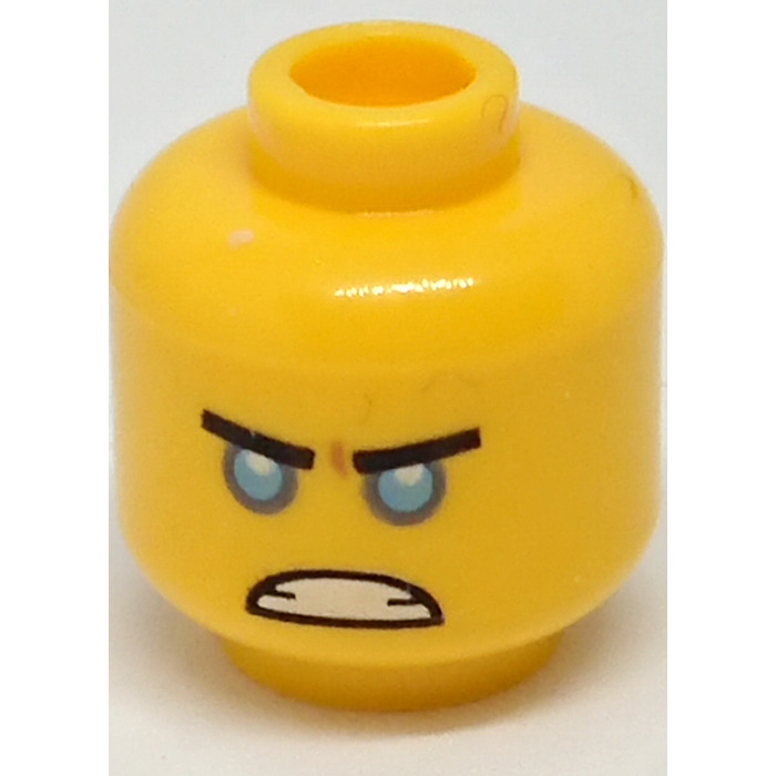 LEGO Minifigure Head with Blue Eyes (3626 / 34048) | Brick Owl - LEGO ...