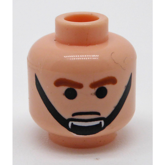 LEGO Minifigure Head with Chin Strap Decoration (3626 / 61952) | Brick Owl
