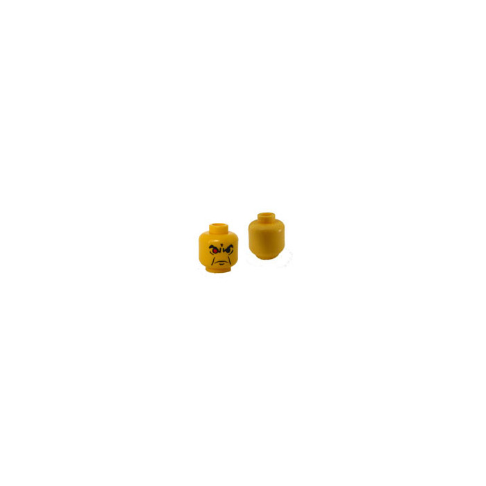 LEGO Minifigure Head with Decoration (3626) | Brick Owl
