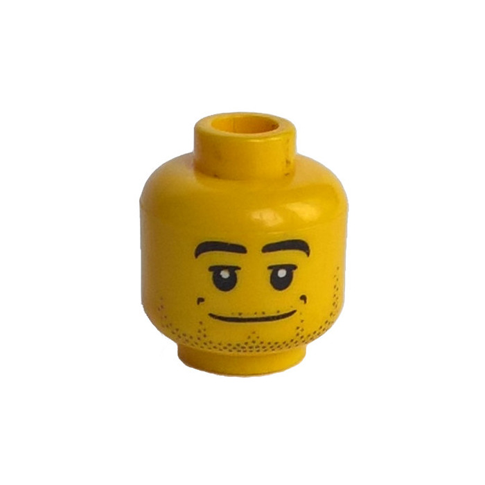 LEGO Minifigure Head with Decoration (3626) | Brick Owl