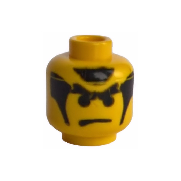 LEGO Minifigure Head with Decoration (3626) | Brick Owl - LEGO Marketplace