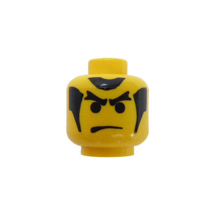 LEGO Minifigure Head with Decoration (3626) | Brick Owl - LEGO Marketplace