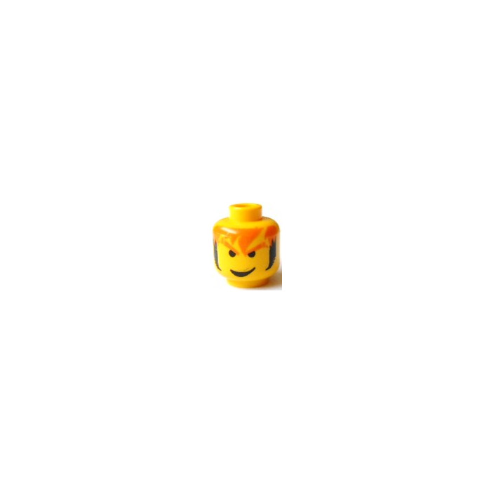 LEGO Minifigure Head with Decoration (3626) | Brick Owl - LEGO Marketplace
