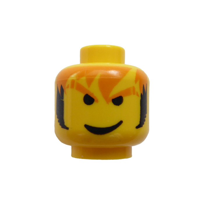 LEGO Minifigure Head with Decoration (3626) | Brick Owl - LEGO Marketplace