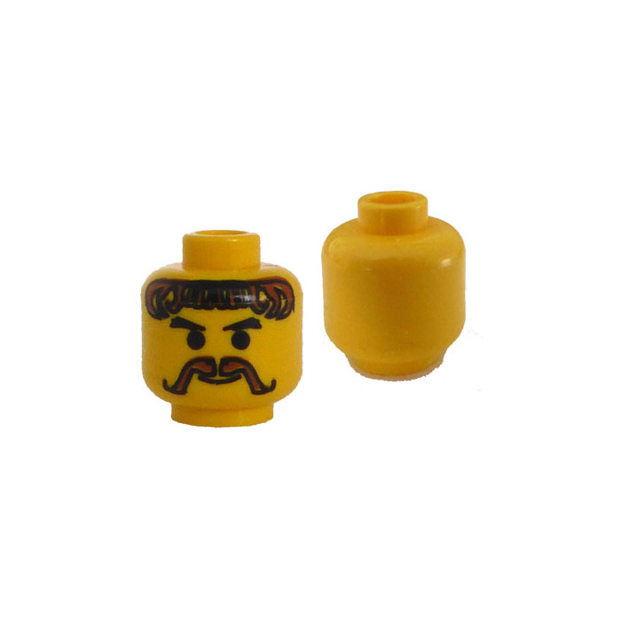 LEGO Minifigure Head with Decoration (3626) | Brick Owl