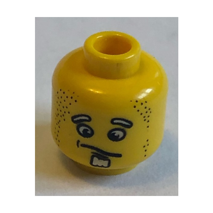 LEGO Minifigure Head with Decoration (3626) | Brick Owl - LEGO Marketplace