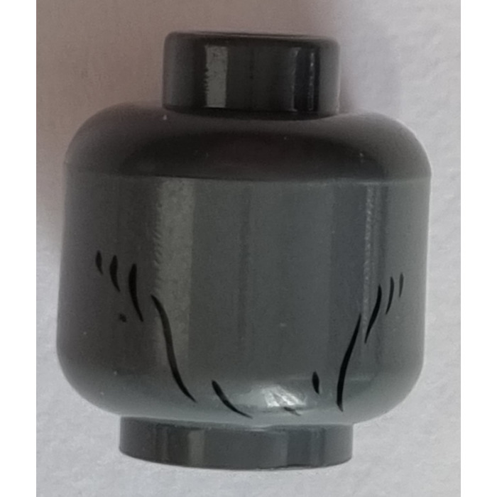 LEGO Minifigure Head with No Eyes and Open Mouth (3626 / 92827) | Brick Owl