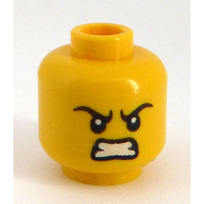 LEGO Minifigure Head with Smile with Teeth and Tongue / Scrowl ...