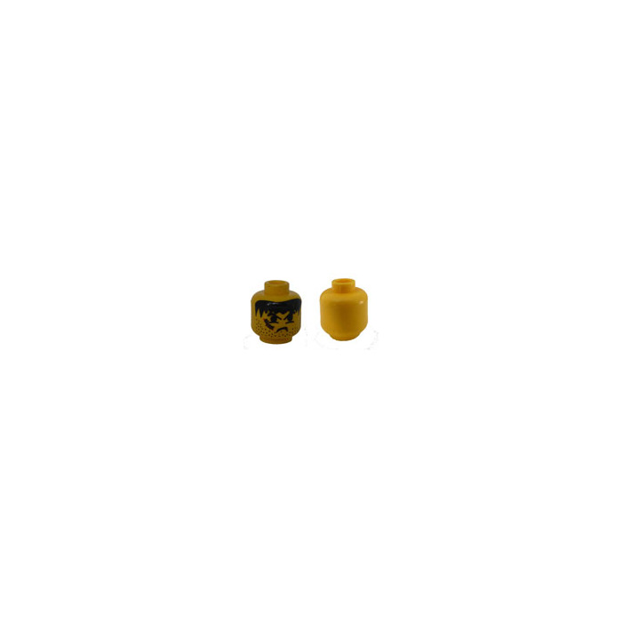 LEGO Minifigure Headnwith Stubbles and Scar (3626) | Brick Owl