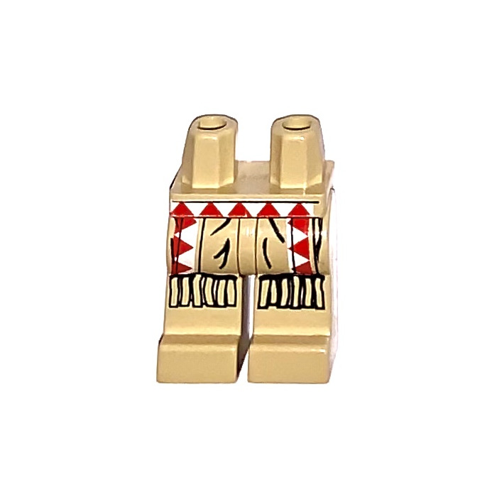 LEGO Minifigure Hips and Legs with Western Indian Decoration (3815 / ...
