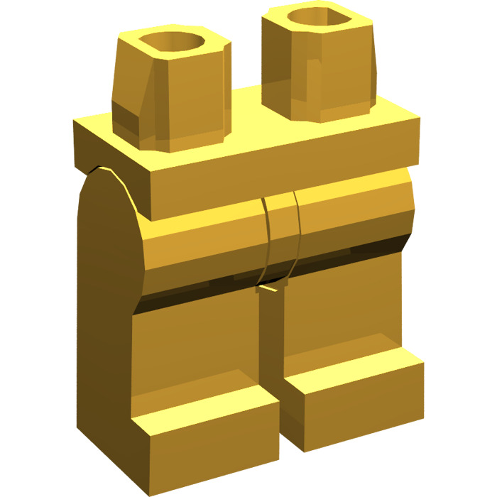 LEGO Minifigure Hips with Dark Green Left Leg and Green Right Leg (3815 ...