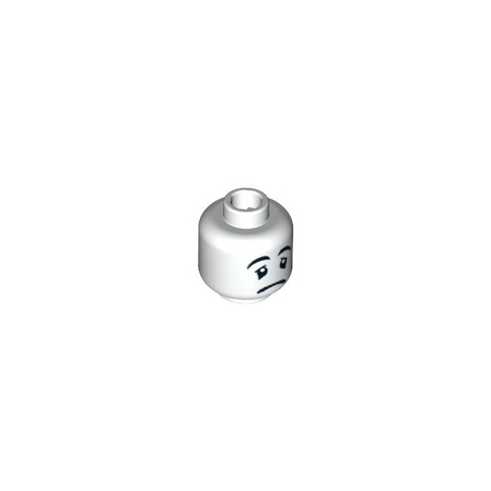 LEGO Minifigure Mime Head with Sad Expression (3626 / 92116) | Brick Owl