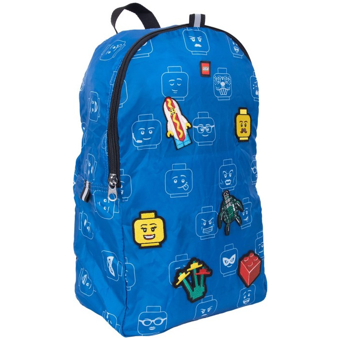 LEGO Minifigure Packable Patch Backpack (5006360) | Brick Owl - LEGO ...