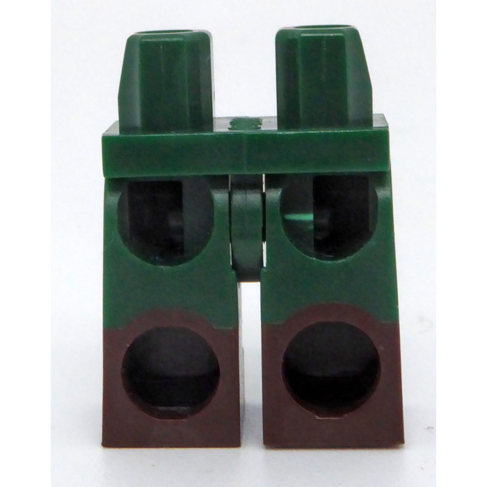 LEGO Minifigure Tartan, Dark Green Hips and Dark Brown Legs with ...