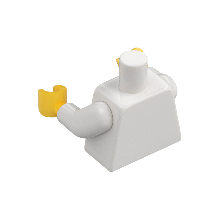 LEGO Minifigure Torso with Prison Stripes and 50380 with 5 Buttons (973 ...