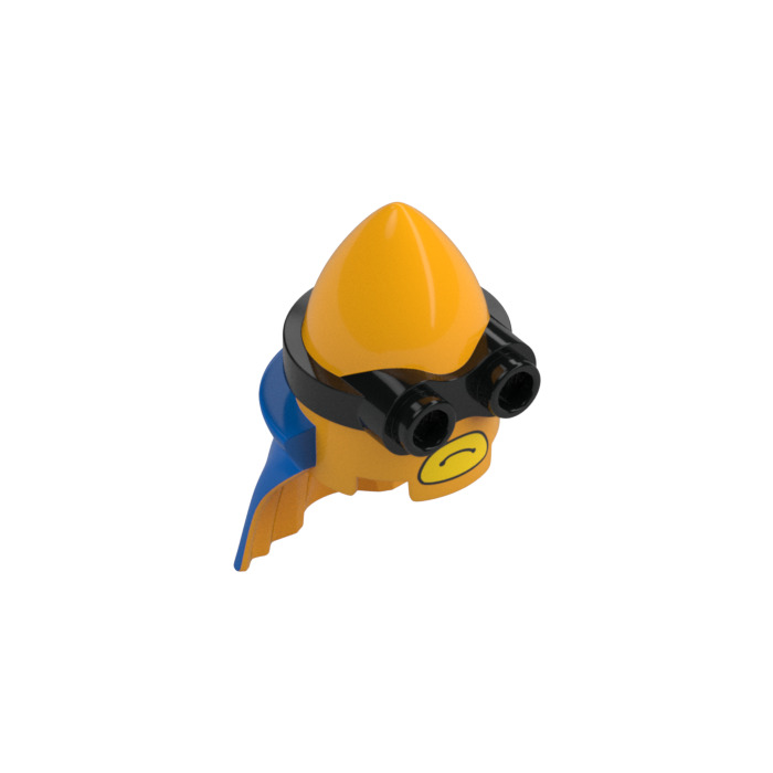 LEGO Minion Cone Head with Goggles and Blue Cape (108465) | Brick Owl ...