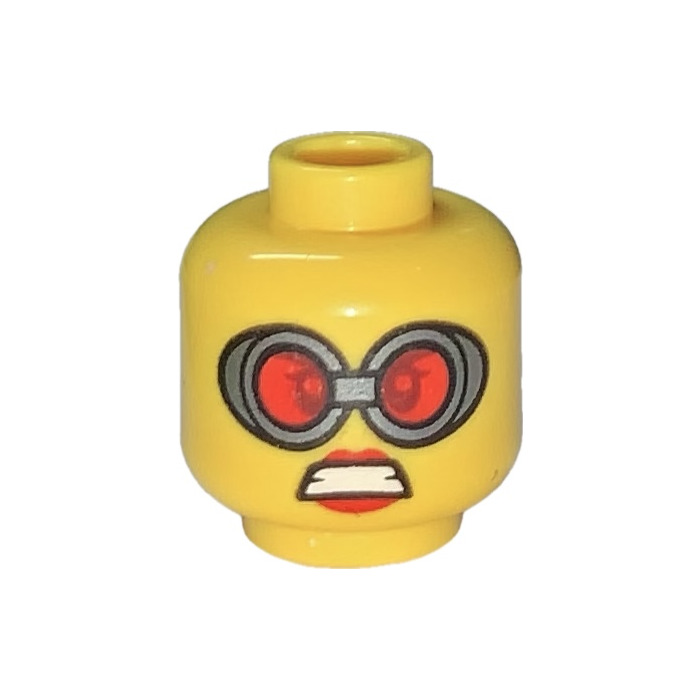 LEGO Miss D head with goggles (3274 / 102891) | Brick Owl - LEGO ...