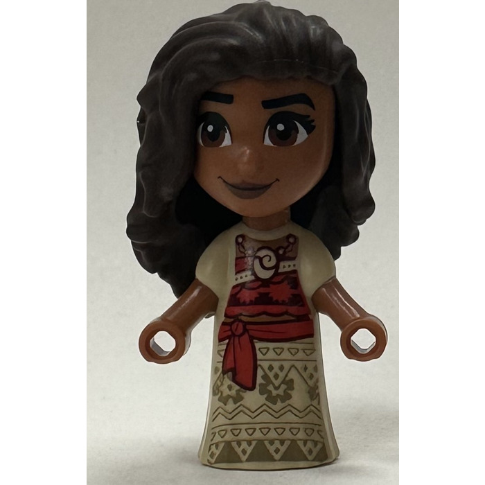 LEGO Moana (Micro Doll) Minifigure | Brick Owl - LEGO Marketplace
