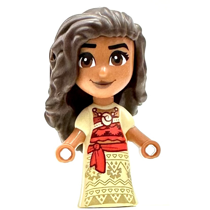 LEGO Moana (Micro Doll) Minifigure | Brick Owl - LEGO Marketplace
